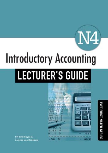 Introductory Accounting N4 LG | Macmillan South Africa