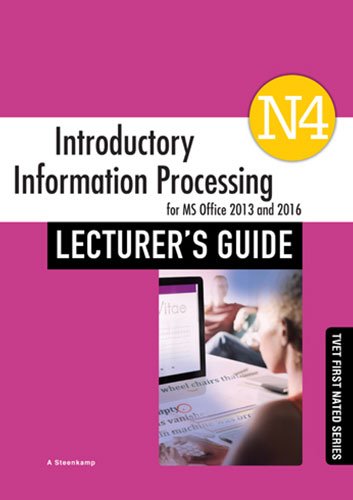 Introduction to Information Processing N4 LG | Macmillan South Africa